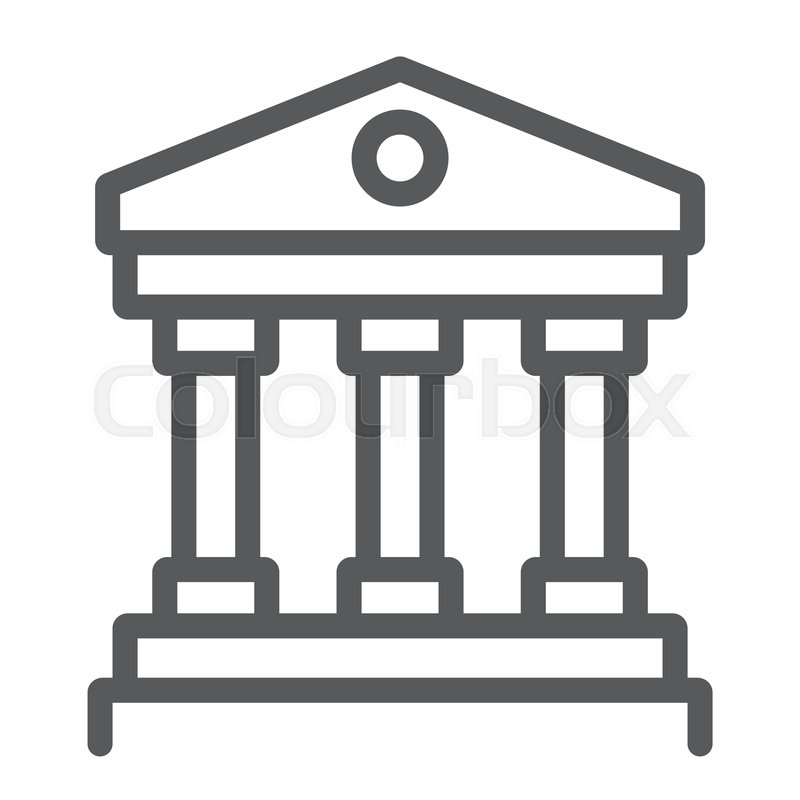 Bank Building Symbol