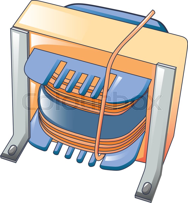 Magnetic coil icon. Cartoon of ... | Stock vector | Colourbox