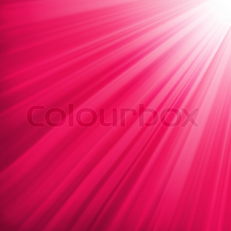 Rot leuchtende Strahlen Eps 8 | Stock-Vektor | Colourbox