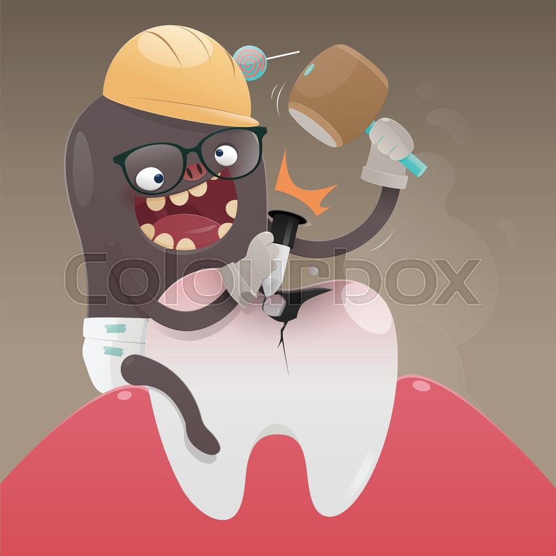Bad Teeth Cartoon