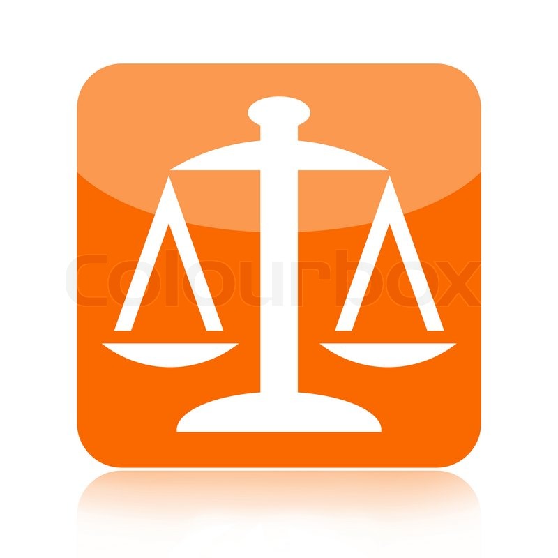 Waage der Gerechtigkeit | Stock Bild | Colourbox