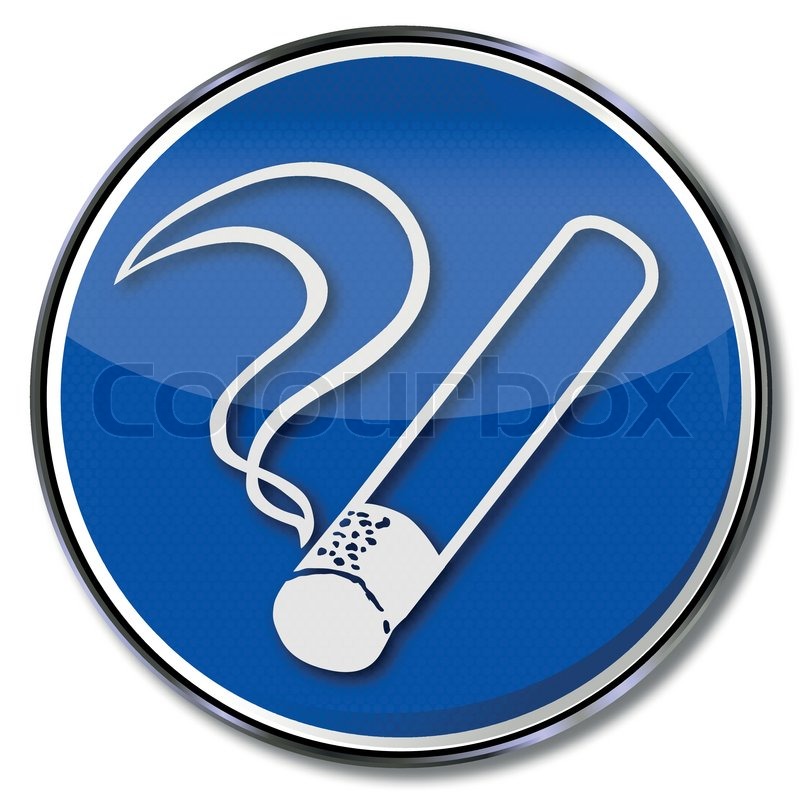 Raucherschild | Stock-Vektor | Colourbox