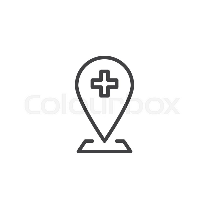 Hospital Cross Icon