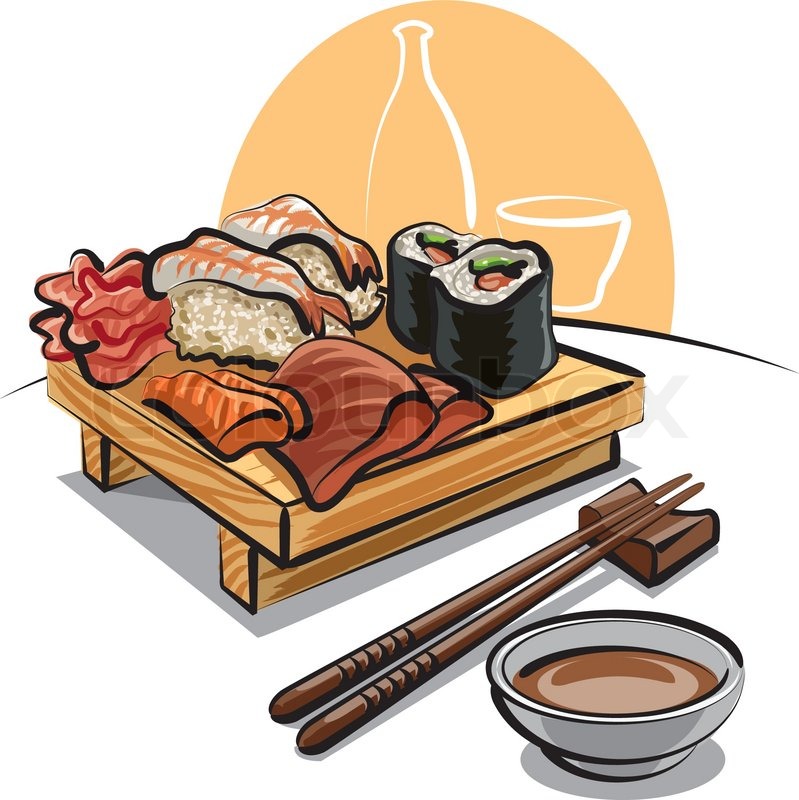 Japanese Sushi Clipart