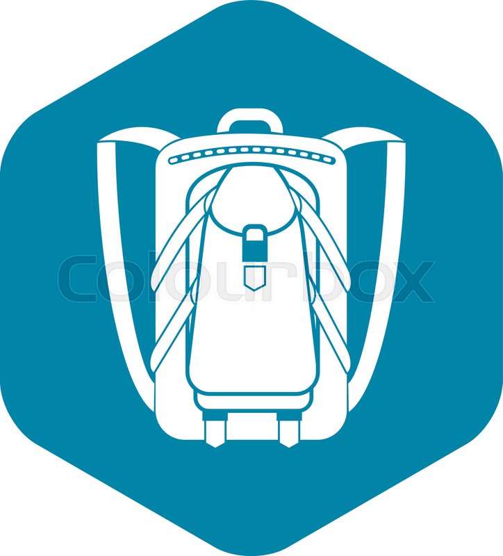 Hiking Backpack Icon