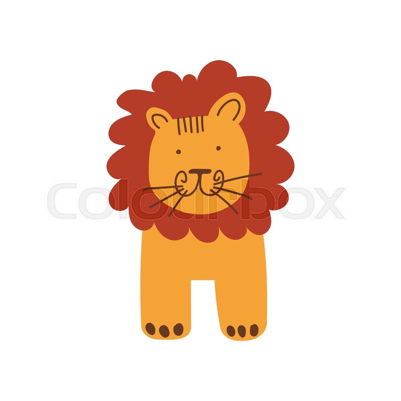 Lion Front View