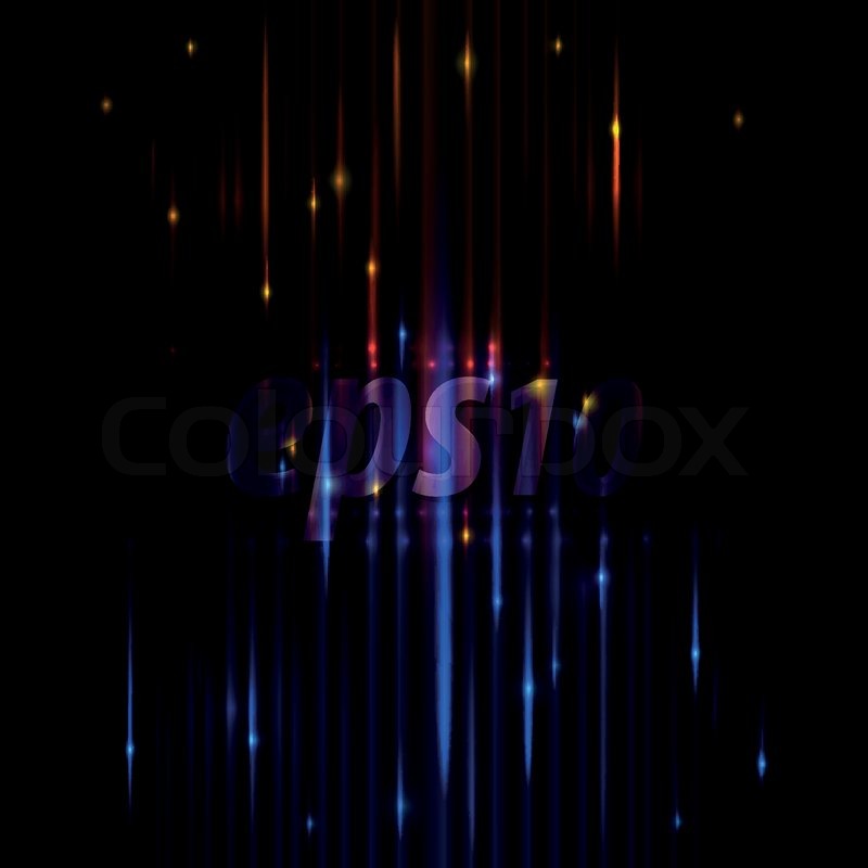 Abstract glow lines vector background | Stock vector | Colourbox