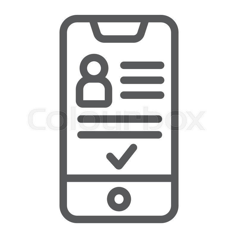 Smartphone User Icon