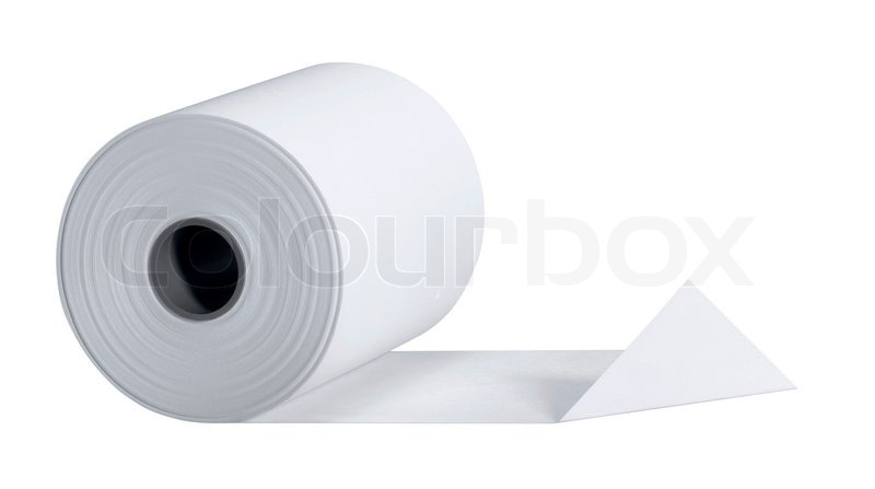 Paper roll | Stock image | Colourbox