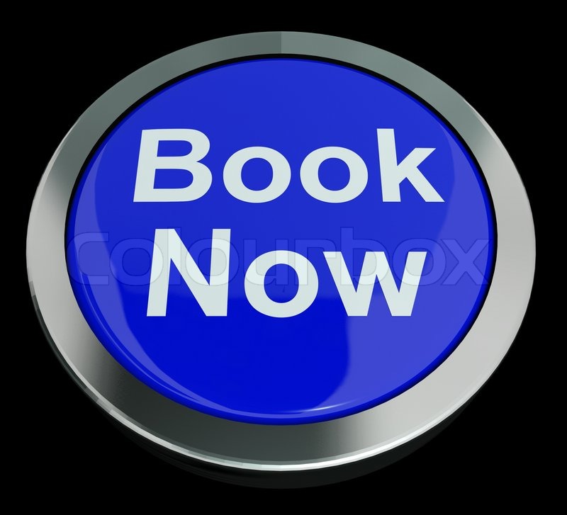 Blue Book Now Button For Hotel Or ... | Stock image | Colourbox