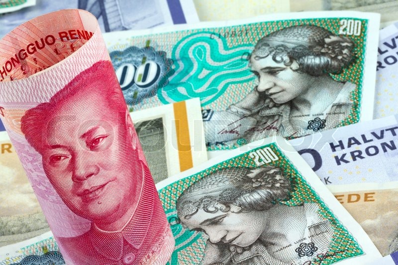 Danish kroner denmark's currency | Stock image | Colourbox