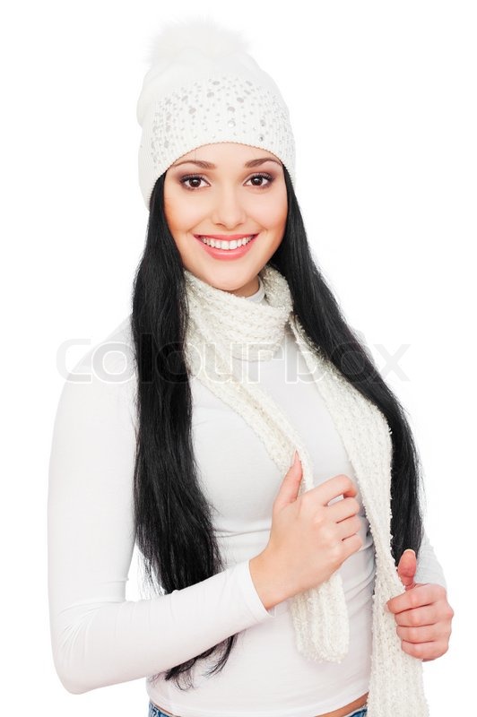 Beautiful smiley woman | Stock image | Colourbox