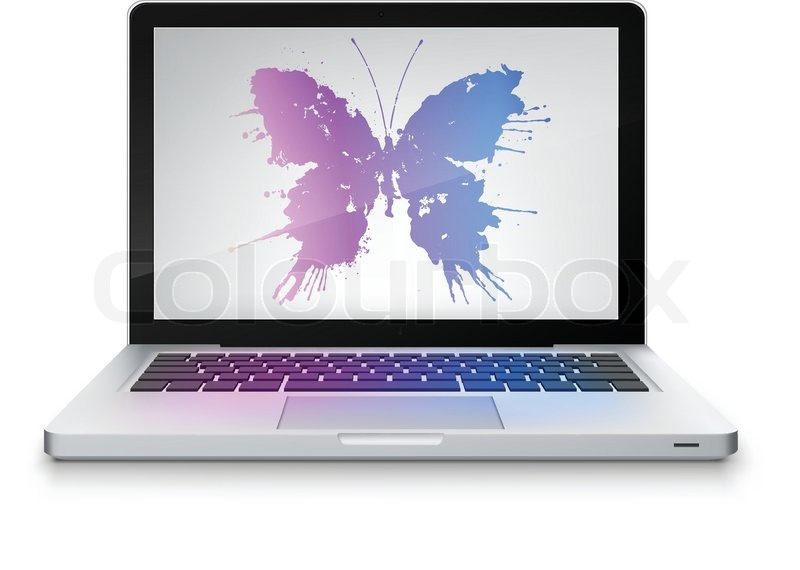Vector Laptop | Stock vector | Colourbox