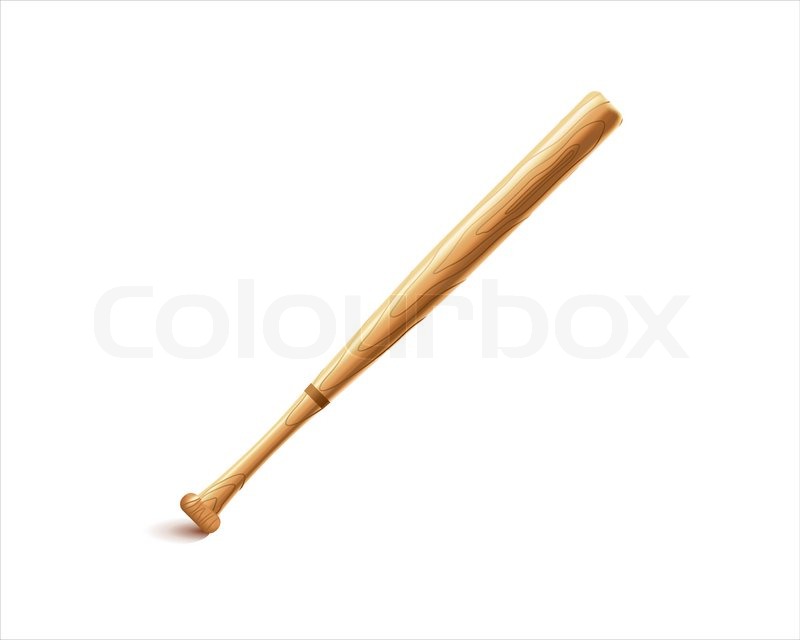 Baseball Bat object | Stock vector | Colourbox