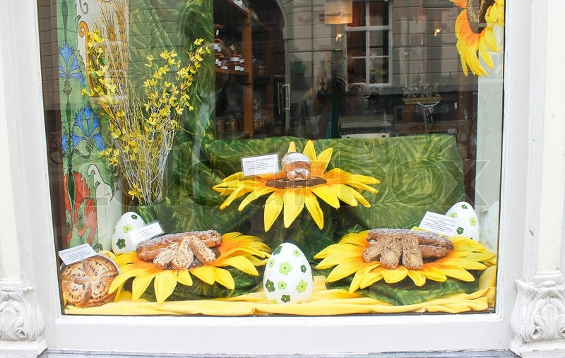 Easter storefront | Stock image | Colourbox