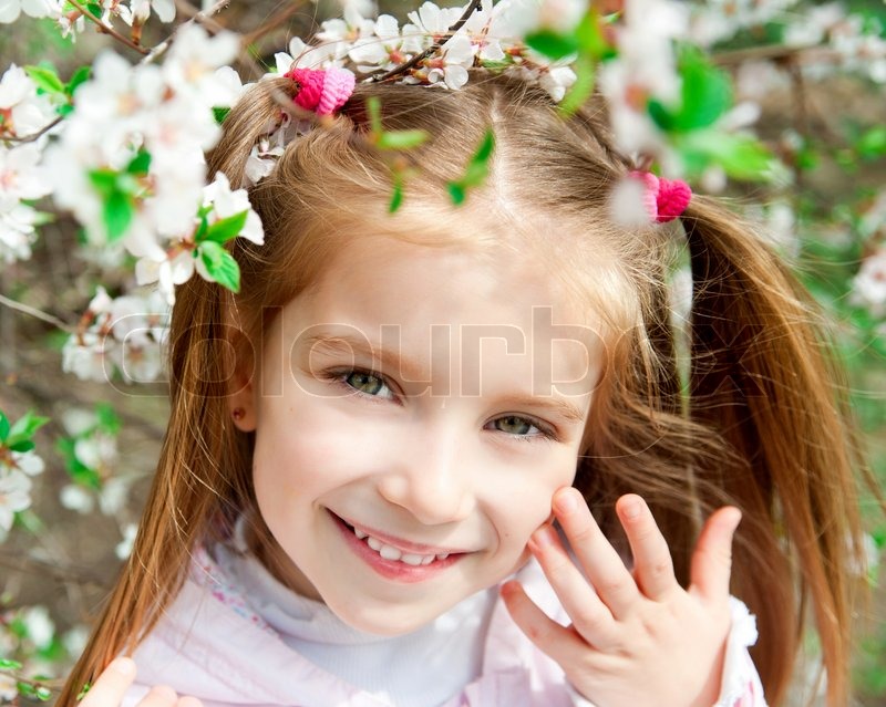 Little girl | Stock image | Colourbox