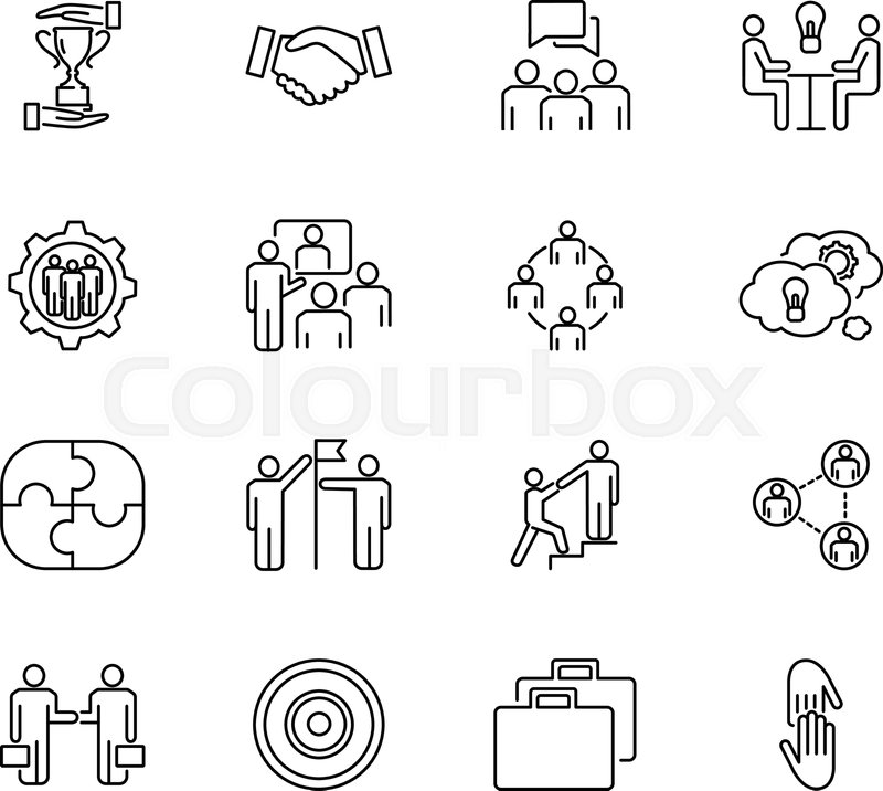 Team Collaboration Icon