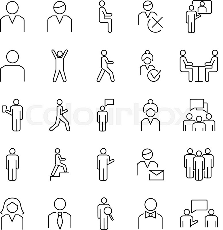 Simple Person Outline