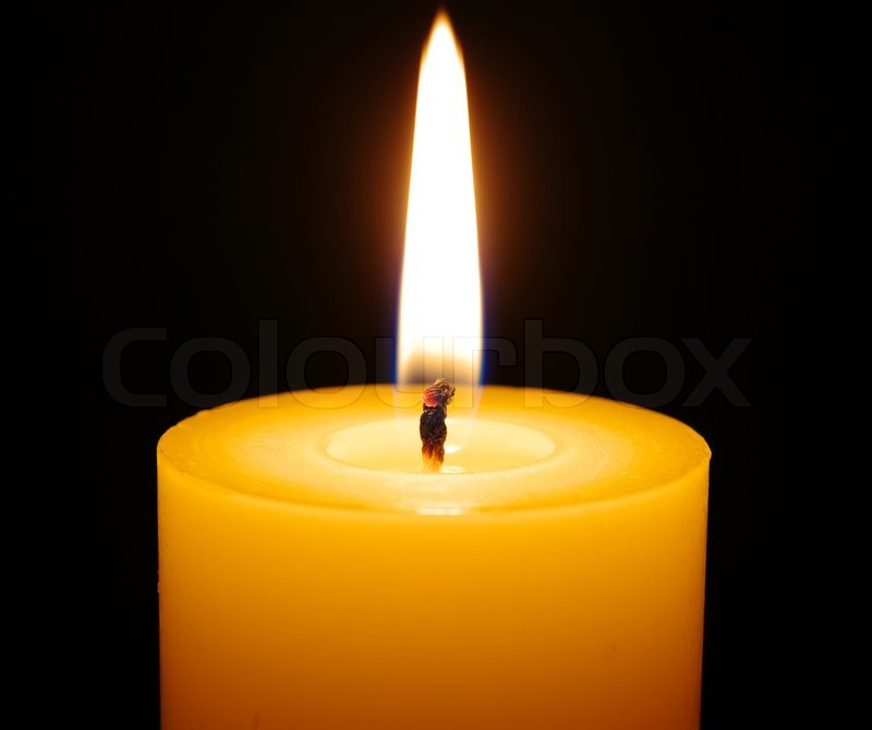 Kerze | Stock Bild | Colourbox
