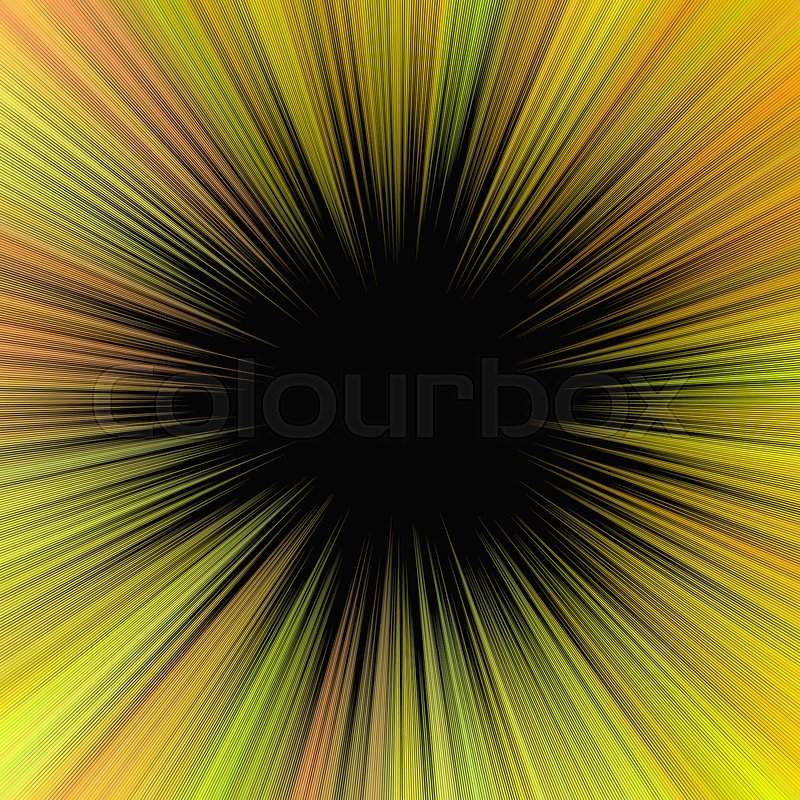 Yellow psychedelic geometrcial ... | Stock vector | Colourbox