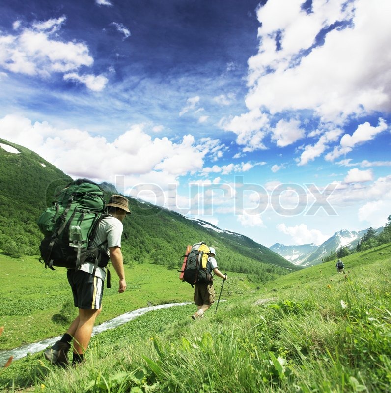 Hiking | Stock image | Colourbox