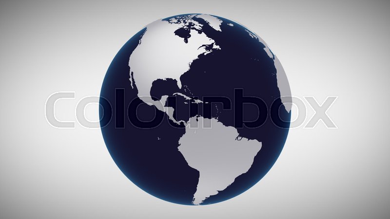 3d World Globe Animation