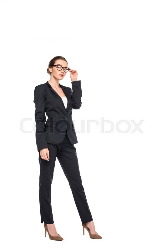Full length view of young successful ... | Stock image | Colourbox