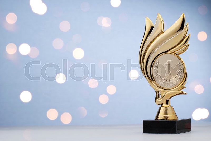 1st place or winners gold championship ... | Stock image | Colourbox