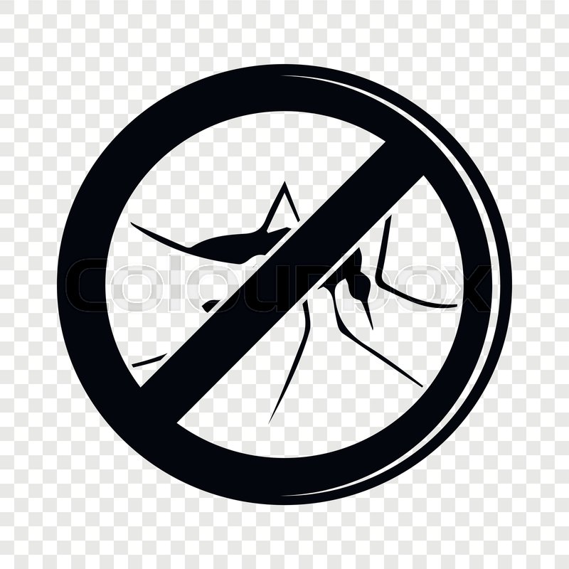 No mosquito icon. Simple illustration ... | Stock vector | Colourbox