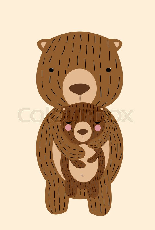 Bear Hug Clip Art