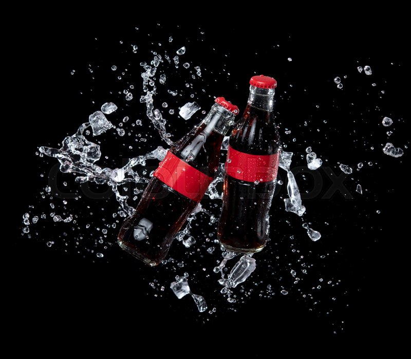 Soda Water Bottle By Coca Cola