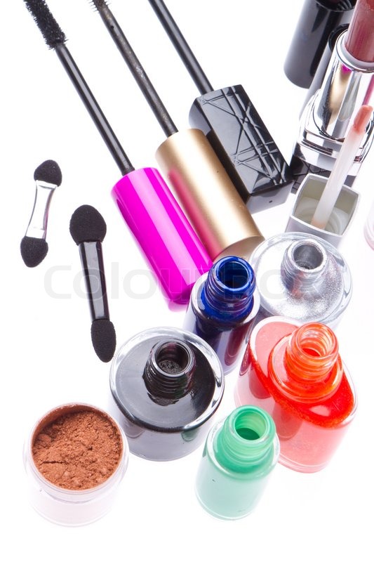 Kosmetik Make-up Produkte | Stock Bild | Colourbox
