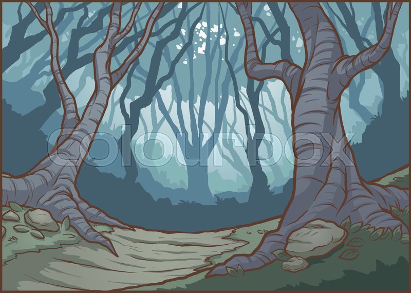 Dark Forest Vector