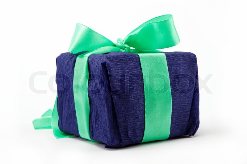 Gift pack on a white background | Stock image | Colourbox