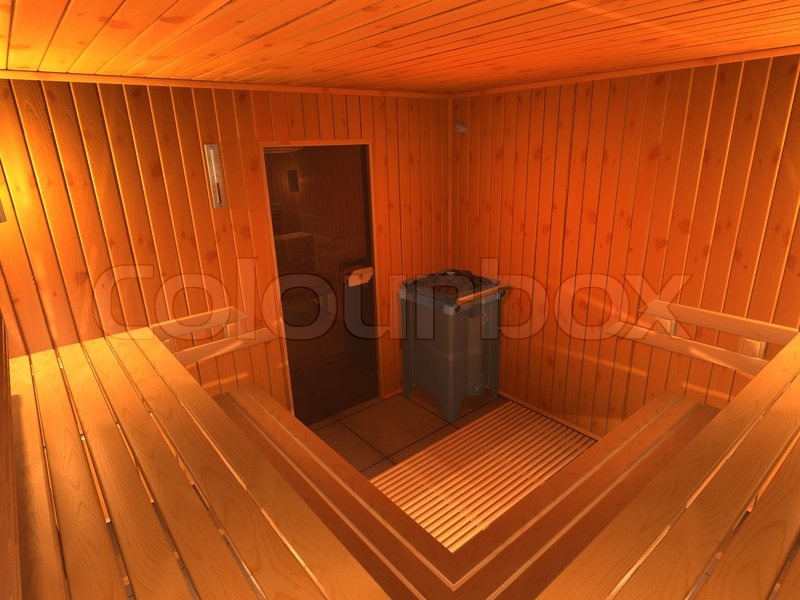 Sauna | Stock image | Colourbox