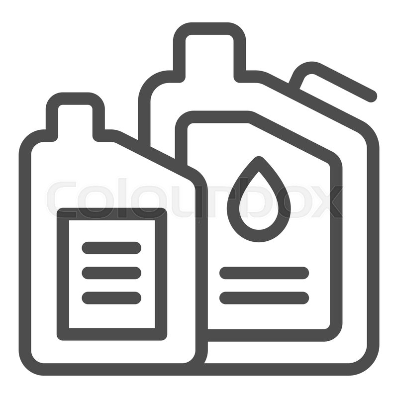 Motor Oil Vector