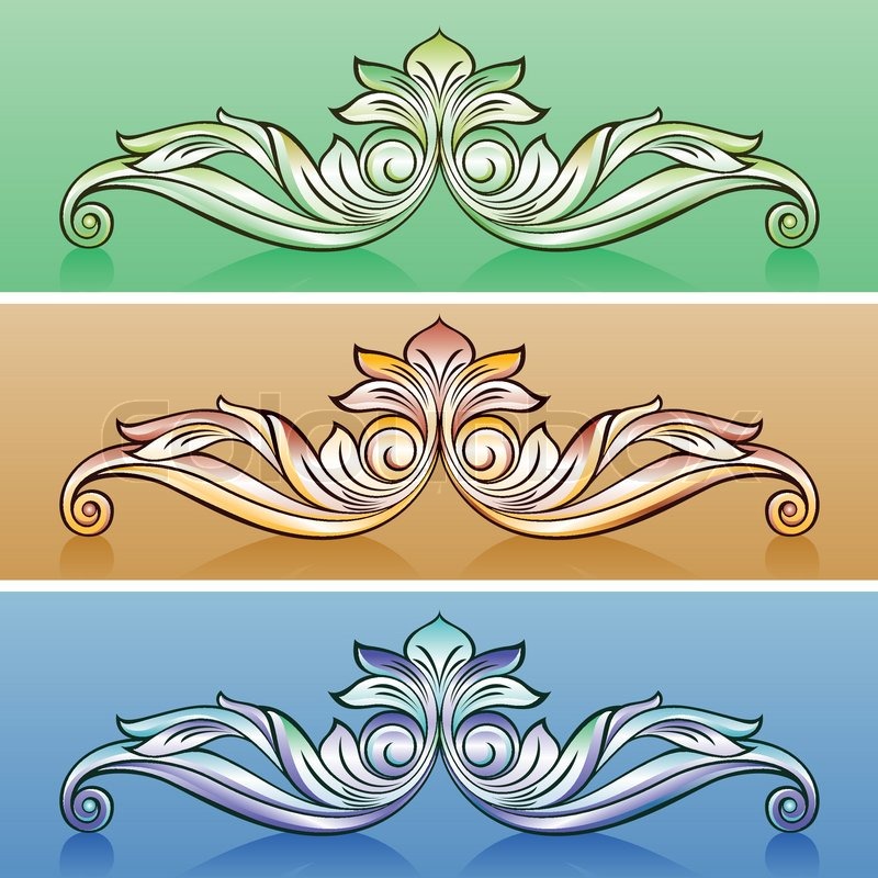 Vintage pattern | Stock vector | Colourbox