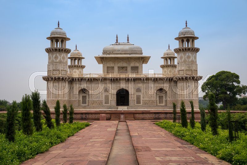 Itmad-ud-Daula, or Baby Taj, Agra, ... | Stock image | Colourbox