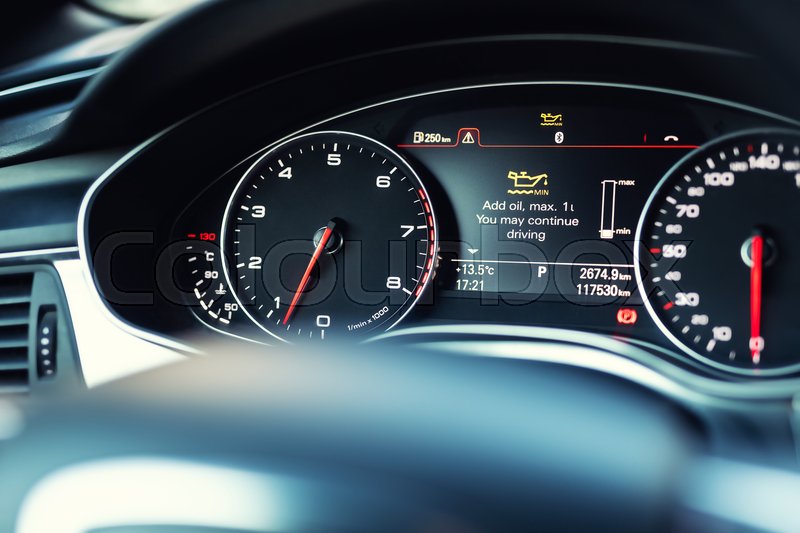 Oil Dashboard Car