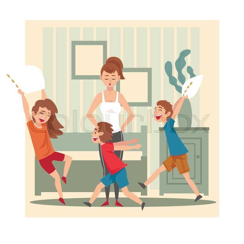 Naughty Kids Clipart