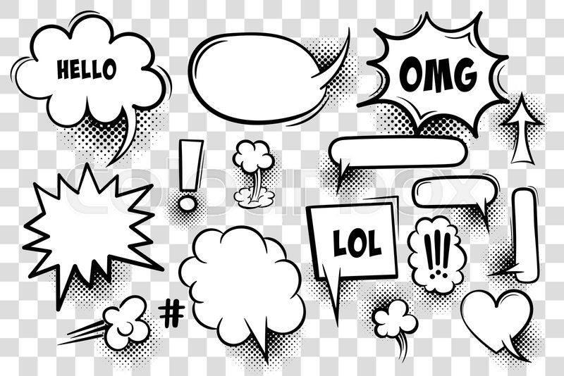 Comic Book Thought Bubble