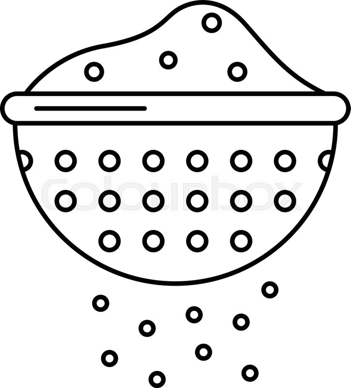 Flour Sifter Clipart