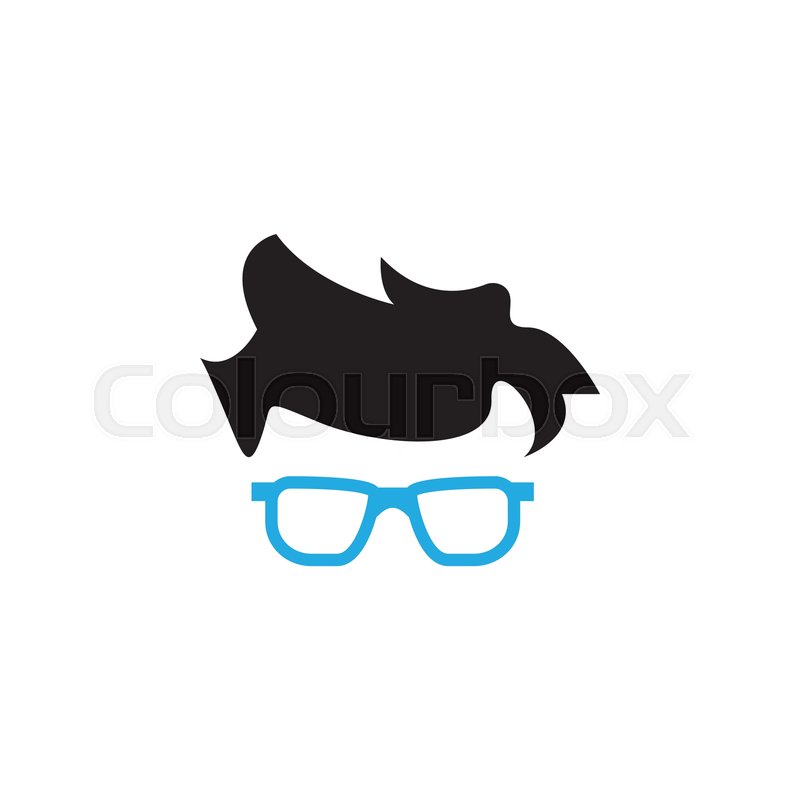 Geek Glasses Vector