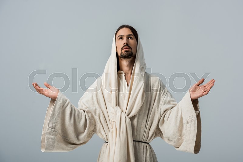 Jesus With Outstretched Hands