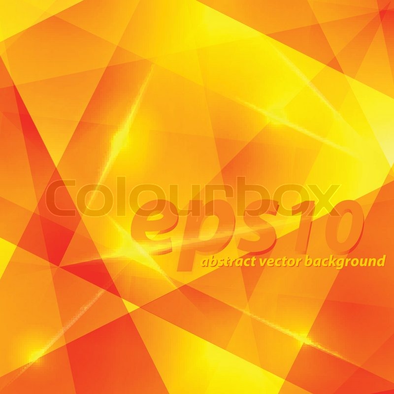 Abstract geometrical glowing edge ... | Stock vector | Colourbox