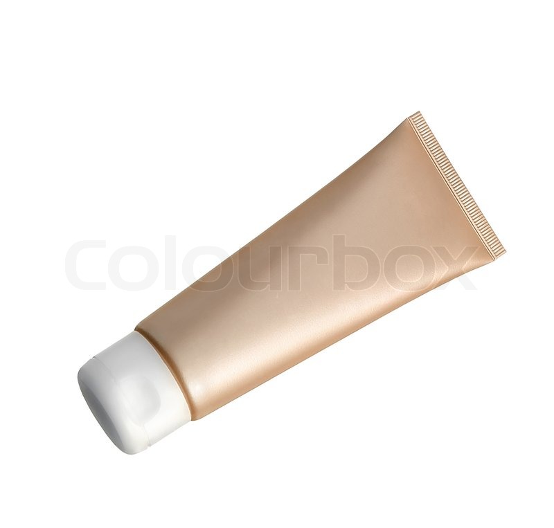 Liquid makeup foundation in tube ... | Stock image | Colourbox
