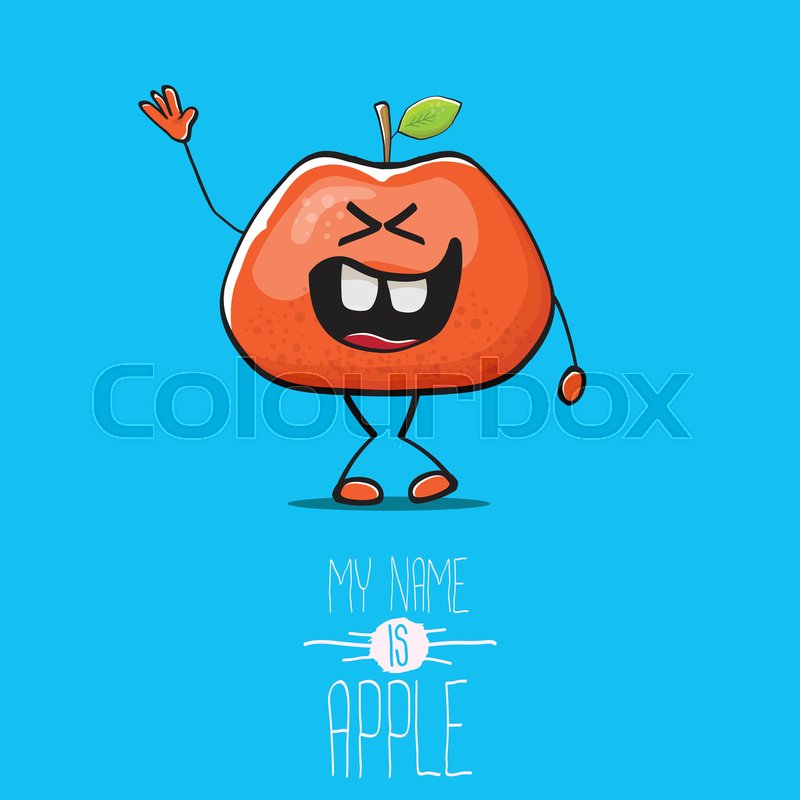 Funny Apple Cartoon Pictures