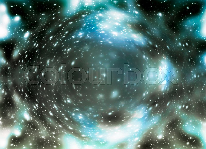 Astral deep space background with ... | Stock image | Colourbox