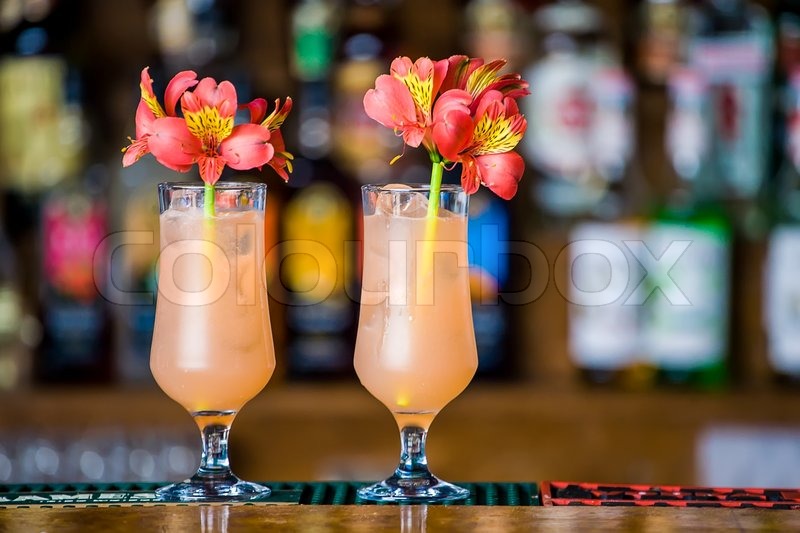 Cocktail at the bar | Stock image | Colourbox