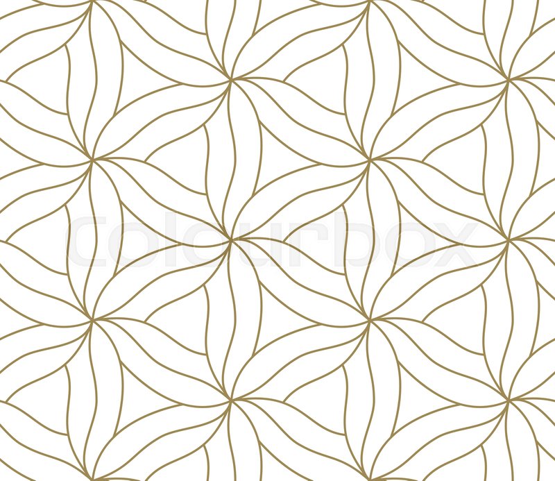 Seamless Gold Wallpaper Pattern